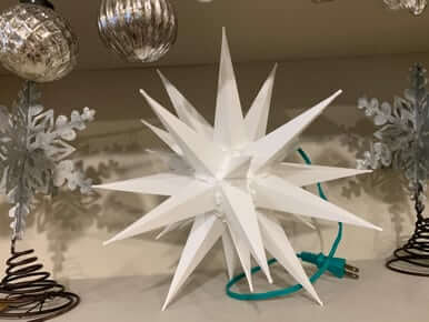 21" Illuminated Moravian Star | Historic Bethlehem Museums & Sites